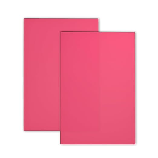 2 Pack 1/8 Fluorescent Neon Acrylic Sheets – Glow in Dark for Laser ...